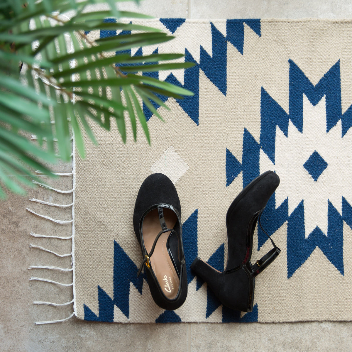 Blue Medallion Rug – Baladi Home